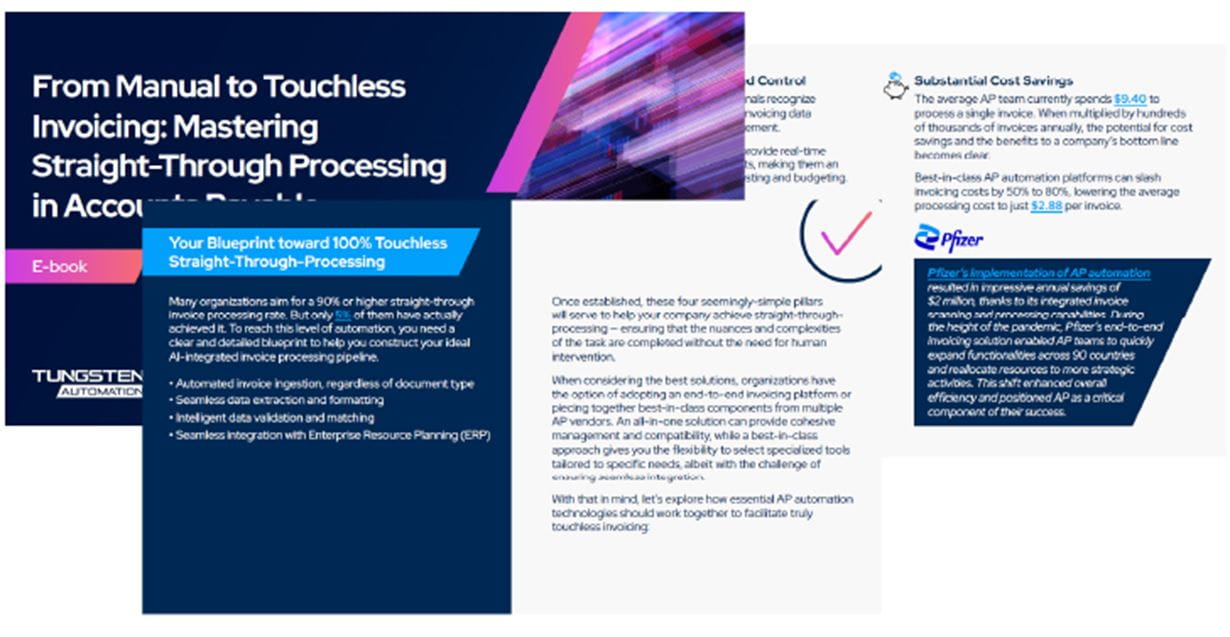 Mastering Touchless Invoice Processing | Tungsten Automation