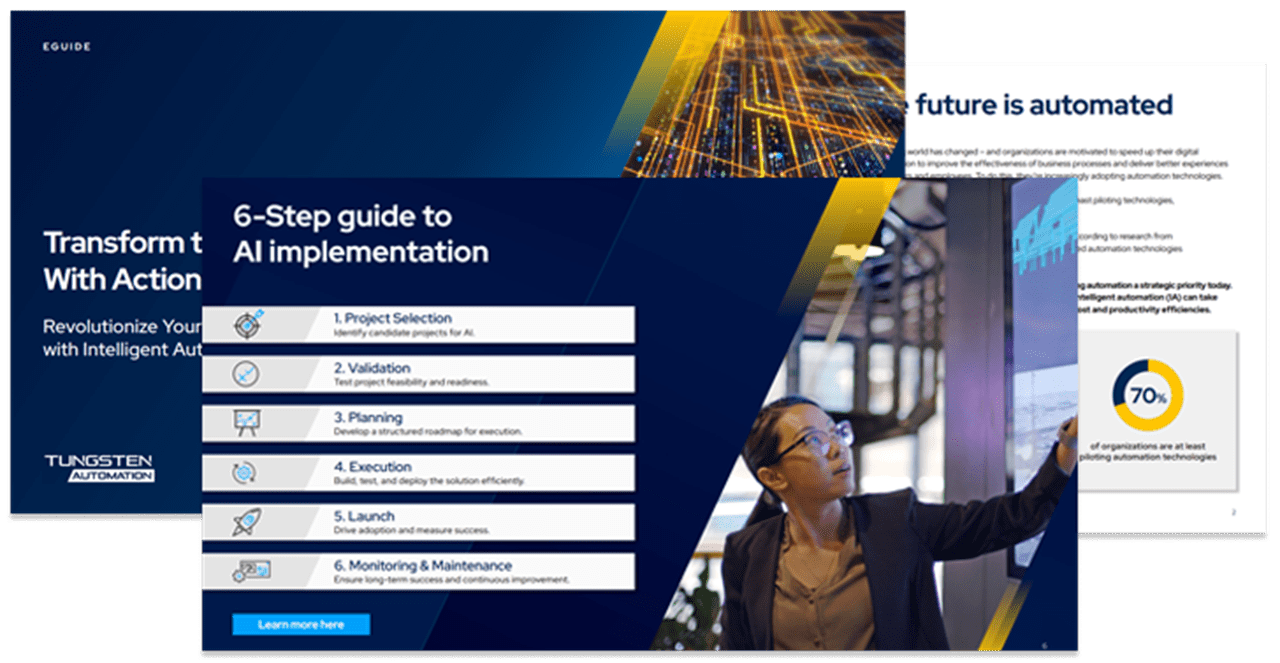 Transform the Future of Your Data: Acquire, Analyze and Act On Insights | Tungsten Automation