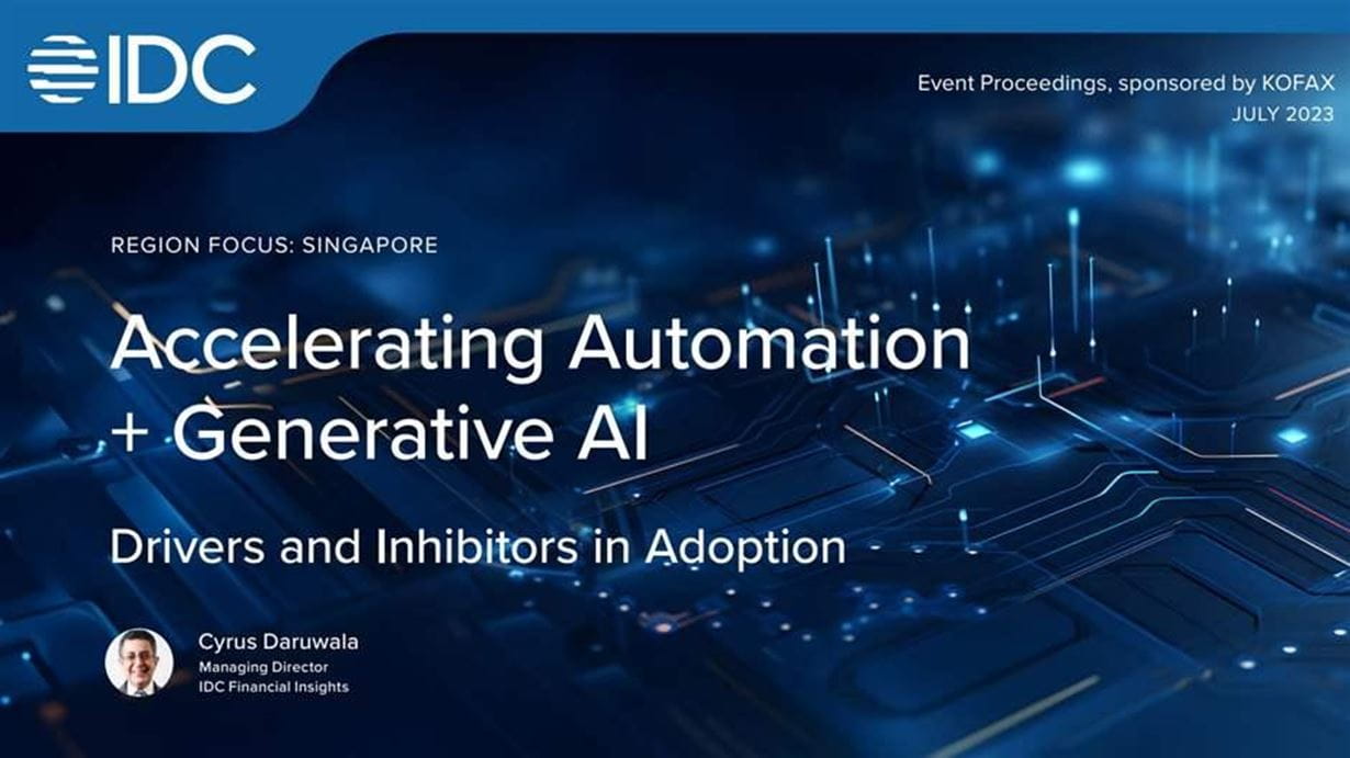 Accelerating Automation + Generative AI | Kofax