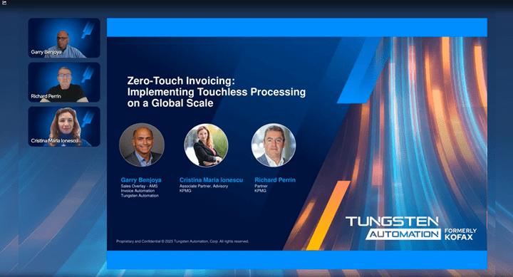 Implementing Touchless Invoice Processing Webinar | Tungsten Automation
