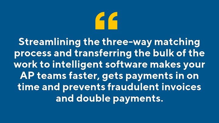3 Way Match: Automate AP Matching Process