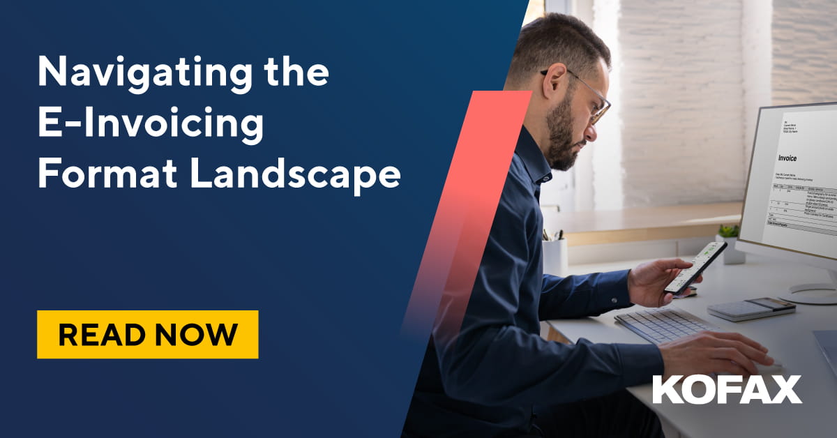 What are e-invoicing formats and why should they be machine-readable ...