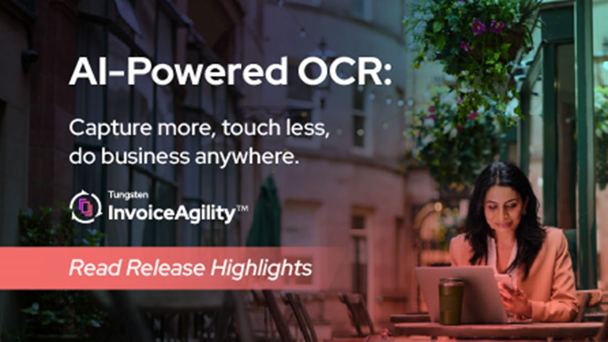 How Advanced OCR Powers Straight-Through Processing (STP)| Tungsten Automation